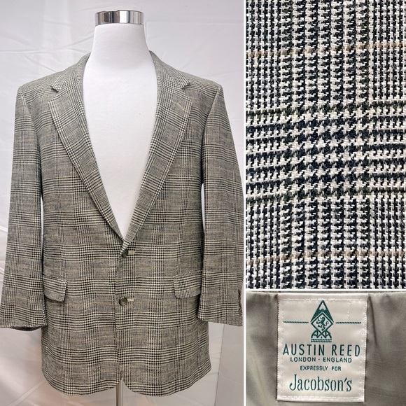 Austin Reed | Suits & Blazers | Mens Austin Reed Vintage Houndstooth ...
